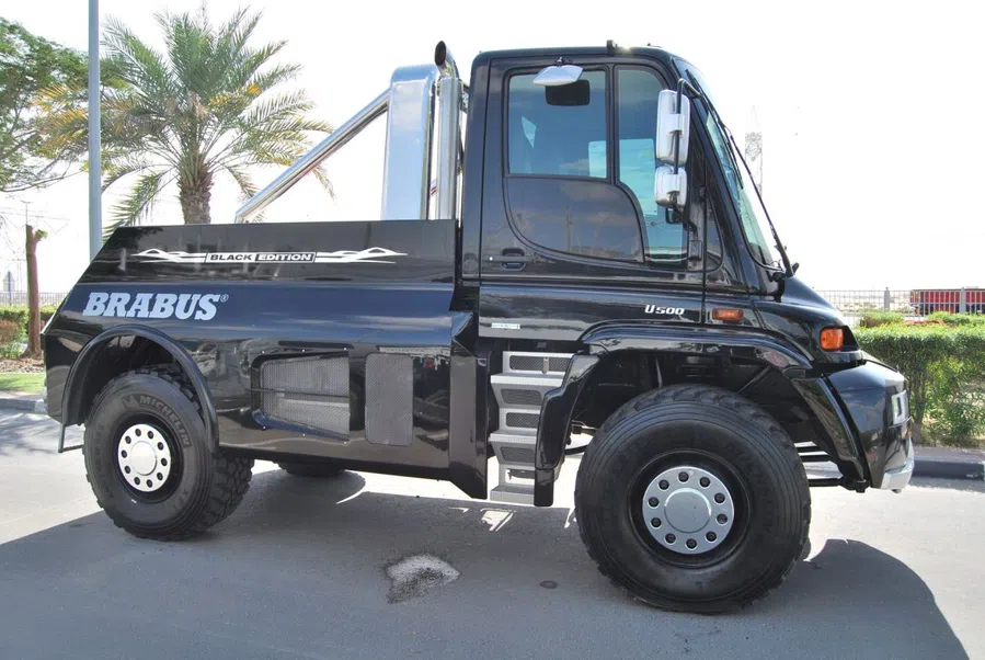 Bijzondere occasion: Brabus Unimog U500 Black Edition
