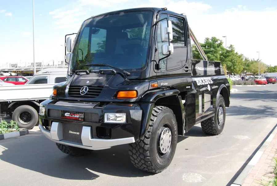 Bijzondere occasion: Brabus Unimog U500 Black Edition