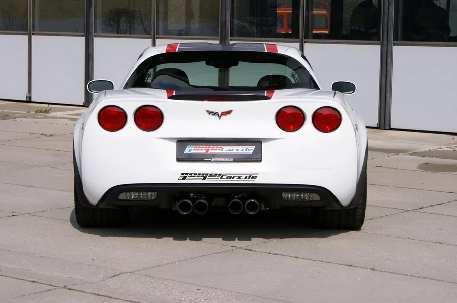 Geiger gaat over de Corvette Grand Sport heen