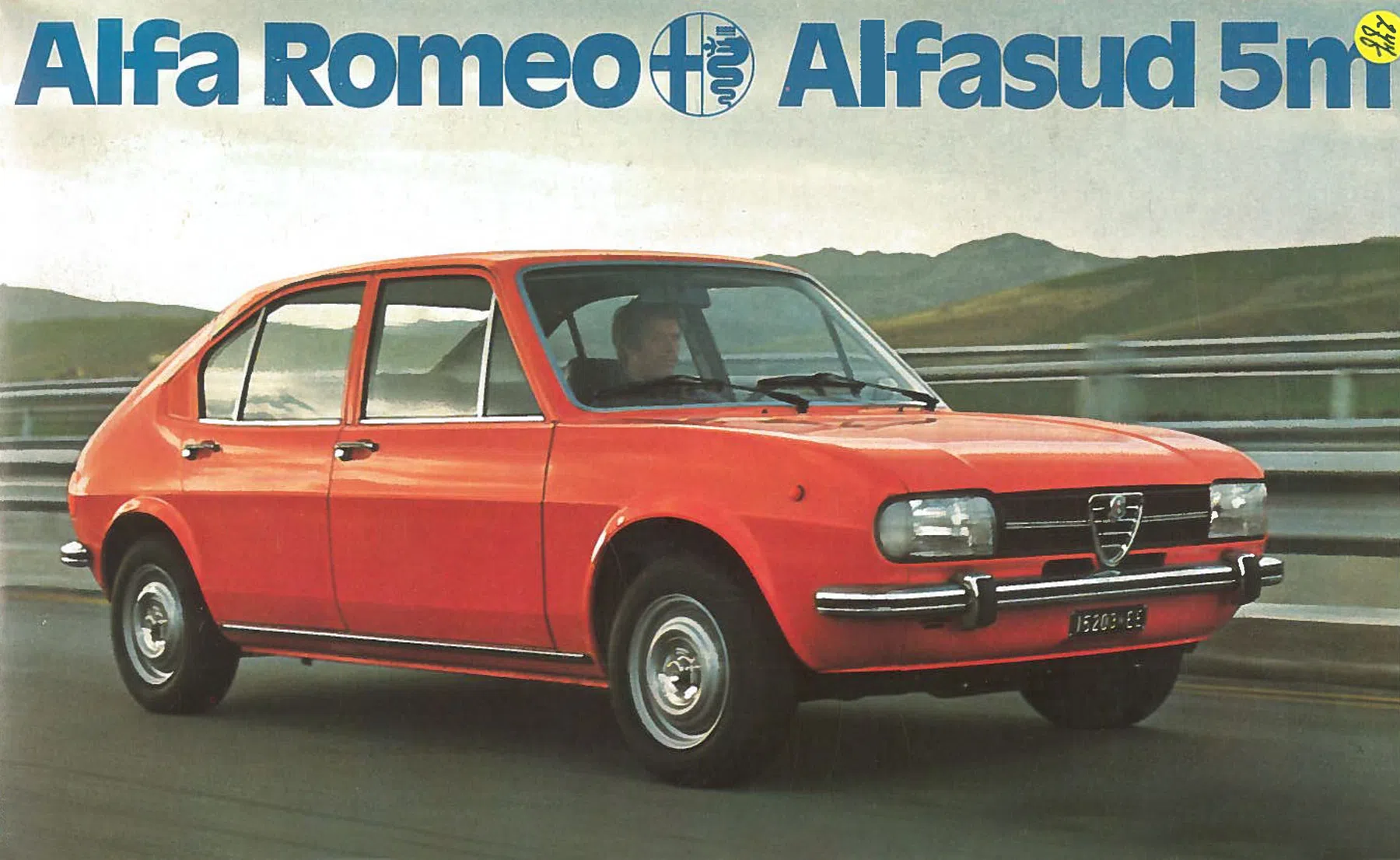 Roestte een Alfasud écht al in de folder?