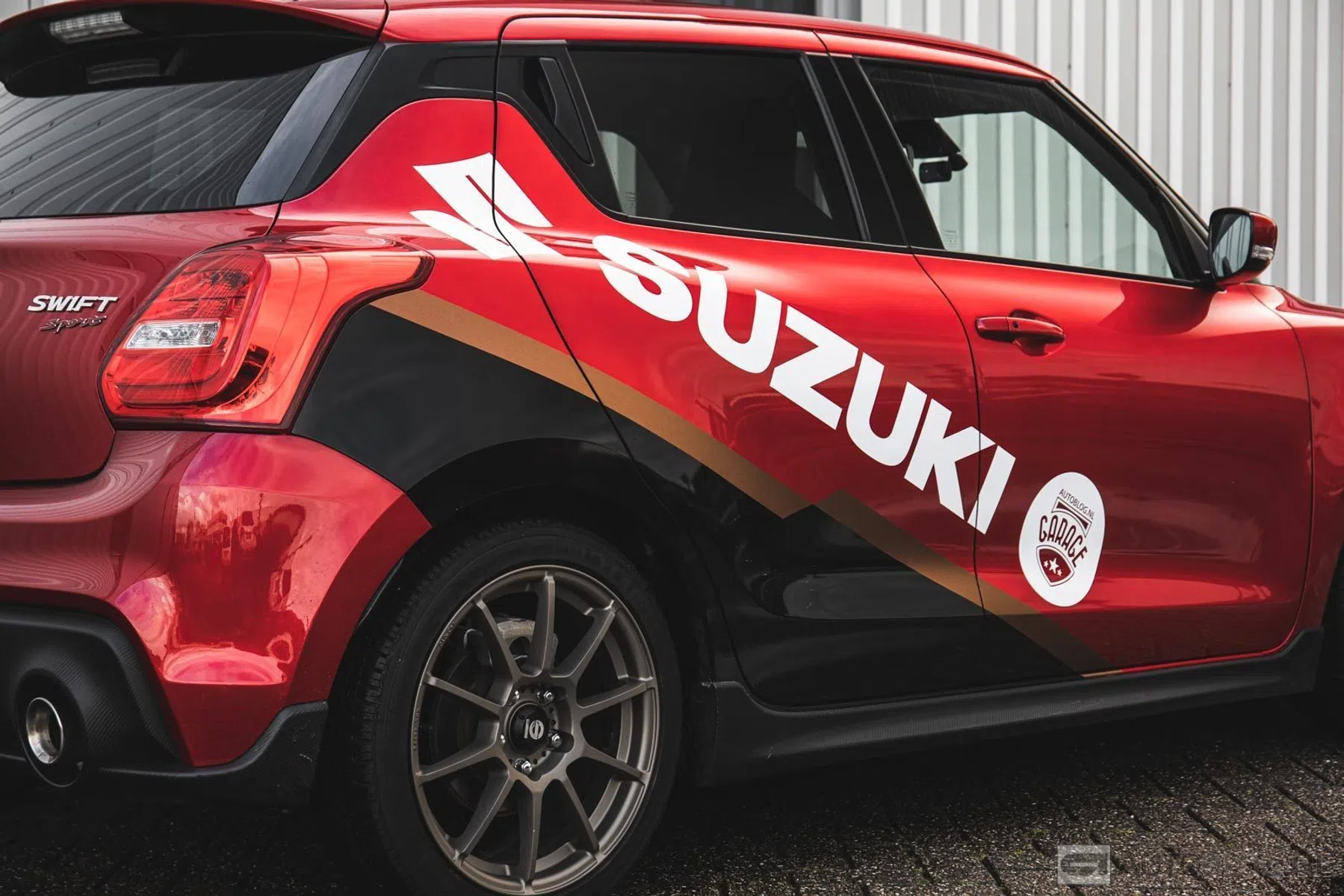 Suzuki Swift Sport chiptuning en wrap Autoblog Garage