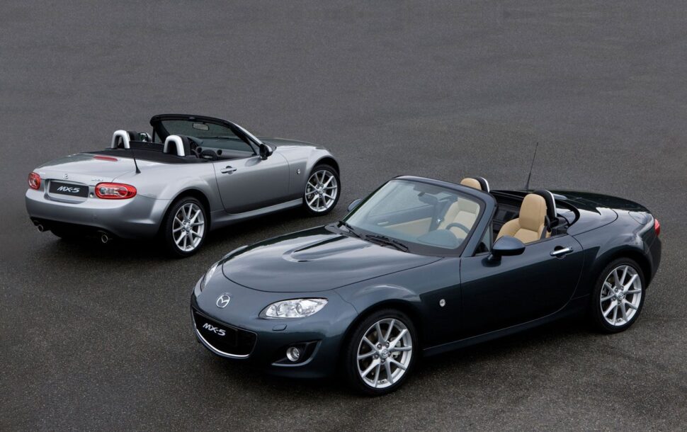 De MX-5 met V6 mocht eigenlijk niet bestaan, maar werd toch gebouwd