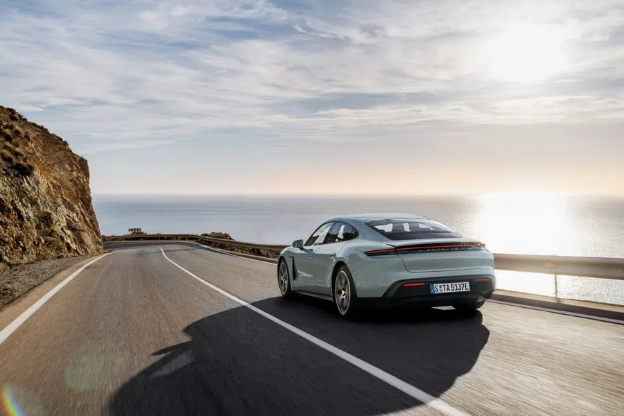 Porsche Taycan facelift 2024