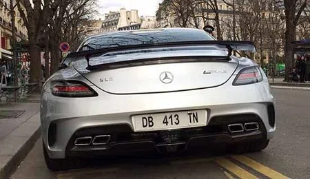 Gespot: Mercedes SLS AMG Black Series, een übermachine