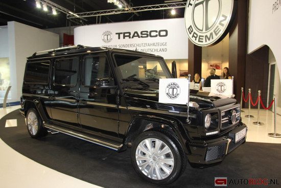 Koning Klimaschwein: TRASCO's bepantserde G63 AMG