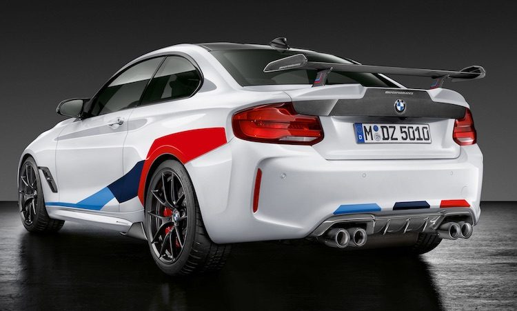 Hier, de nieuwe M2 Competition met M Performance goodies