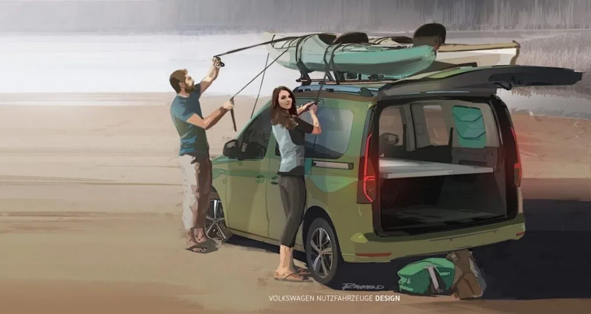 Nieuwe Volkswagen Caddy ook als camper