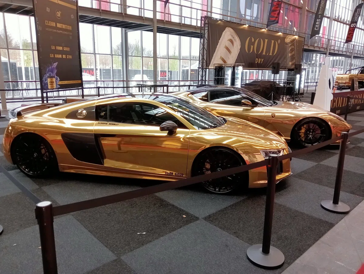 Gouden auto's van Joel Beukers