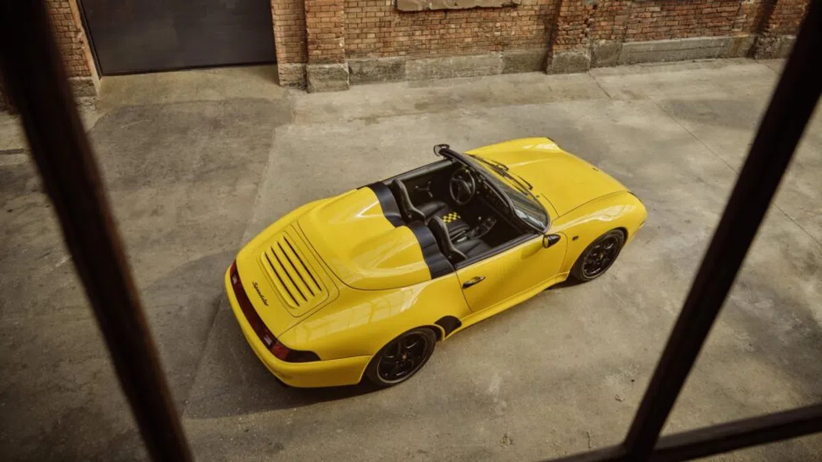 'Verboden' Porsche 911 Speedster is er nu toch