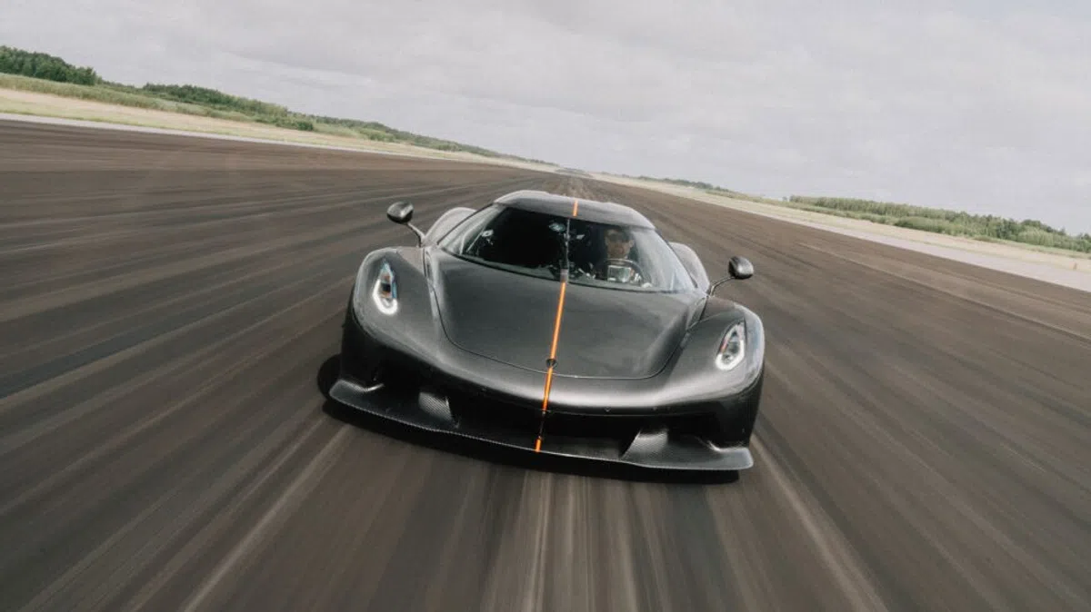 Koenigsegg vestigt wereldrecord, maar is (nog) niet de snelste auto ter ...