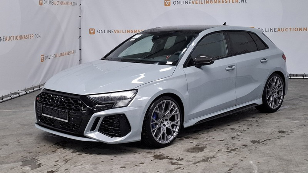 Scoor een gelimiteerde Audi RS3 bij Domeinen!